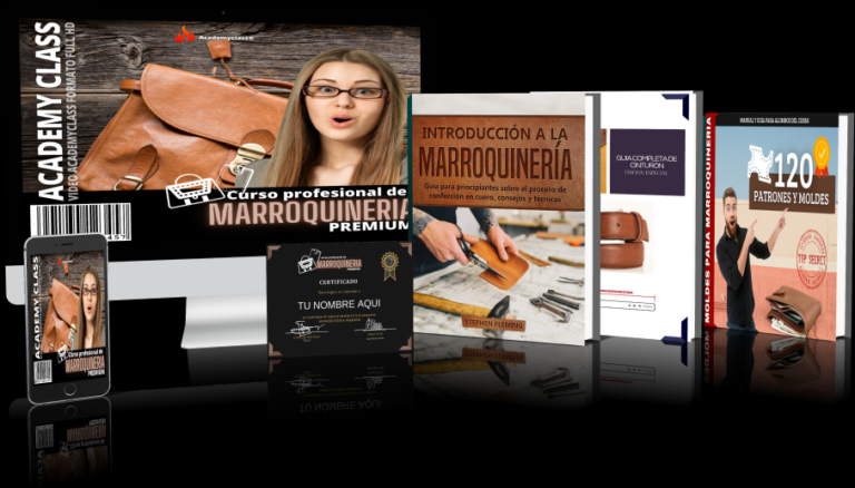 Educapro 360 | Programa Online Certificado MARROQUINERIA PREMIUM